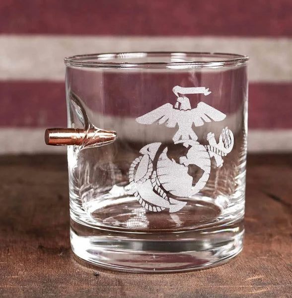 BenShot USMC Rock Glass – UC Apparel Corp
