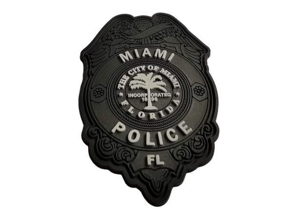 City of Miami Police Department PVC Patch – UC Apparel Corp